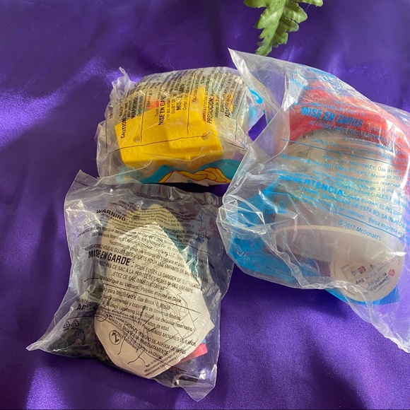 McDonald's | Toys | New3 Mcdonalds Kids Toys Mcplay Power Smurfs Disney ...